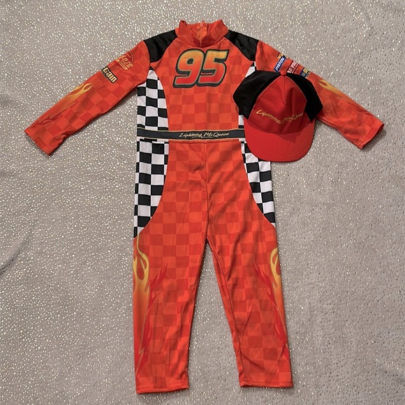 Costumes | Lightning Mcqueen Pit Crew Costume | Poshmark